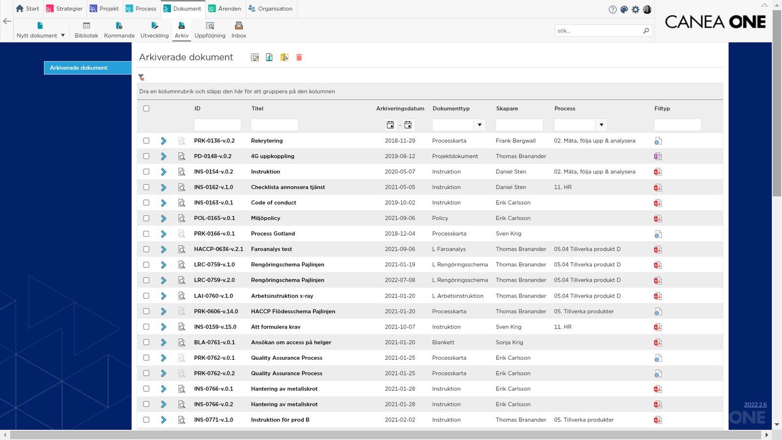 Dokumenthanteringssystem - Digital dokumenthantering | CANEA